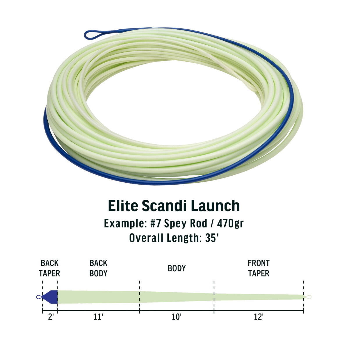 RIO Elite Scandi Launch Shooting Head – Somers Fishing Tackle