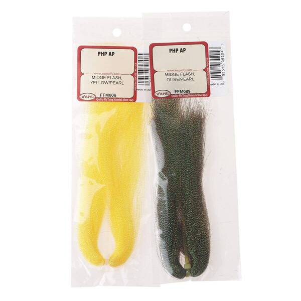 Wapsi Midge Flash Black – Somers Fishing Tackle