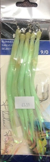 Fladen Gummi Mac Lures - 9/0 Lumi – Somers Fishing Tackle