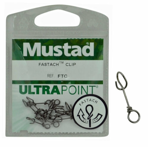 Mustad Fastach Clip – Somers Fishing Tackle